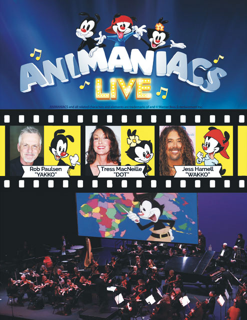 April 15, 2017: Warner Bros. Present ANIMANIACS LIVE! - La Mirada Symphony